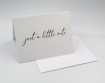Just a little note | Etsy