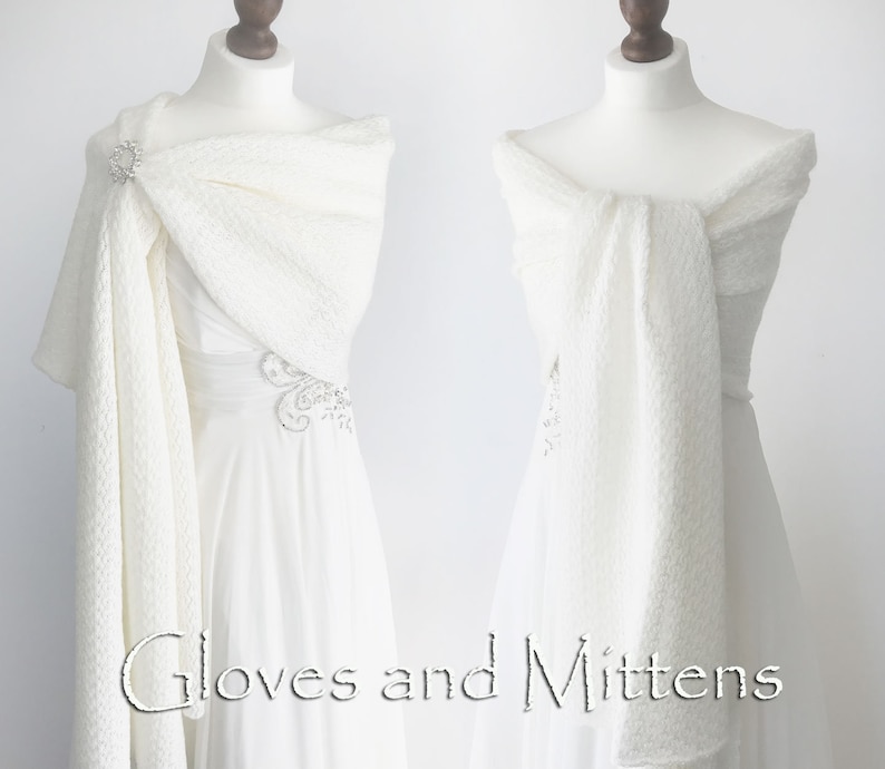 CUSTOM COLOR Ivory Wedding Wrap Bridal Shawl Bridal Cover | Etsy