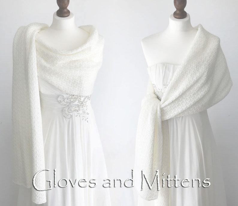 CUSTOM COLOR Ivory Wedding Wrap Bridal Shawl Bridal Cover | Etsy