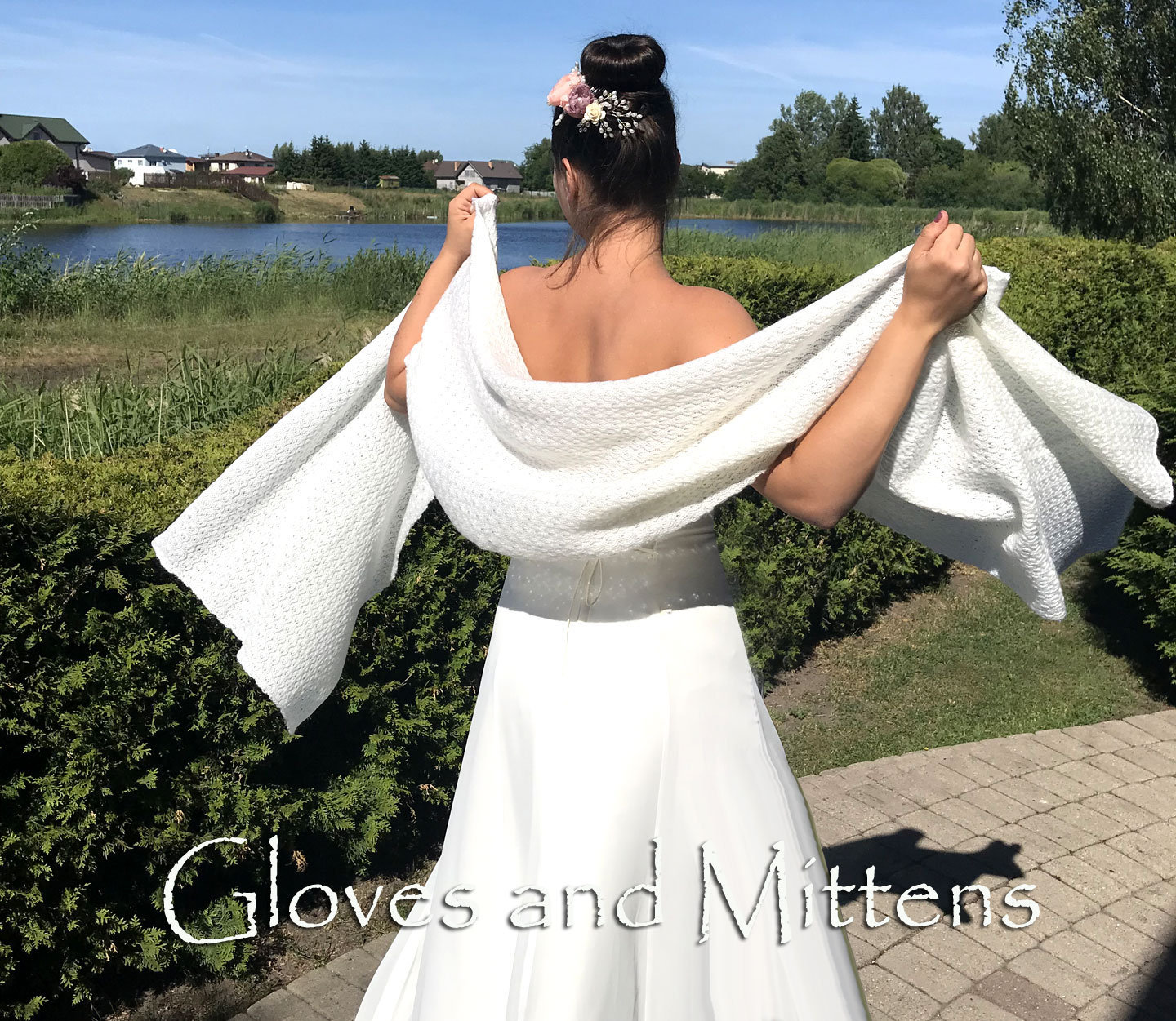 CUSTOM COLOR Ivory Wedding Wrap Bridal Shawl Bridal Cover | Etsy