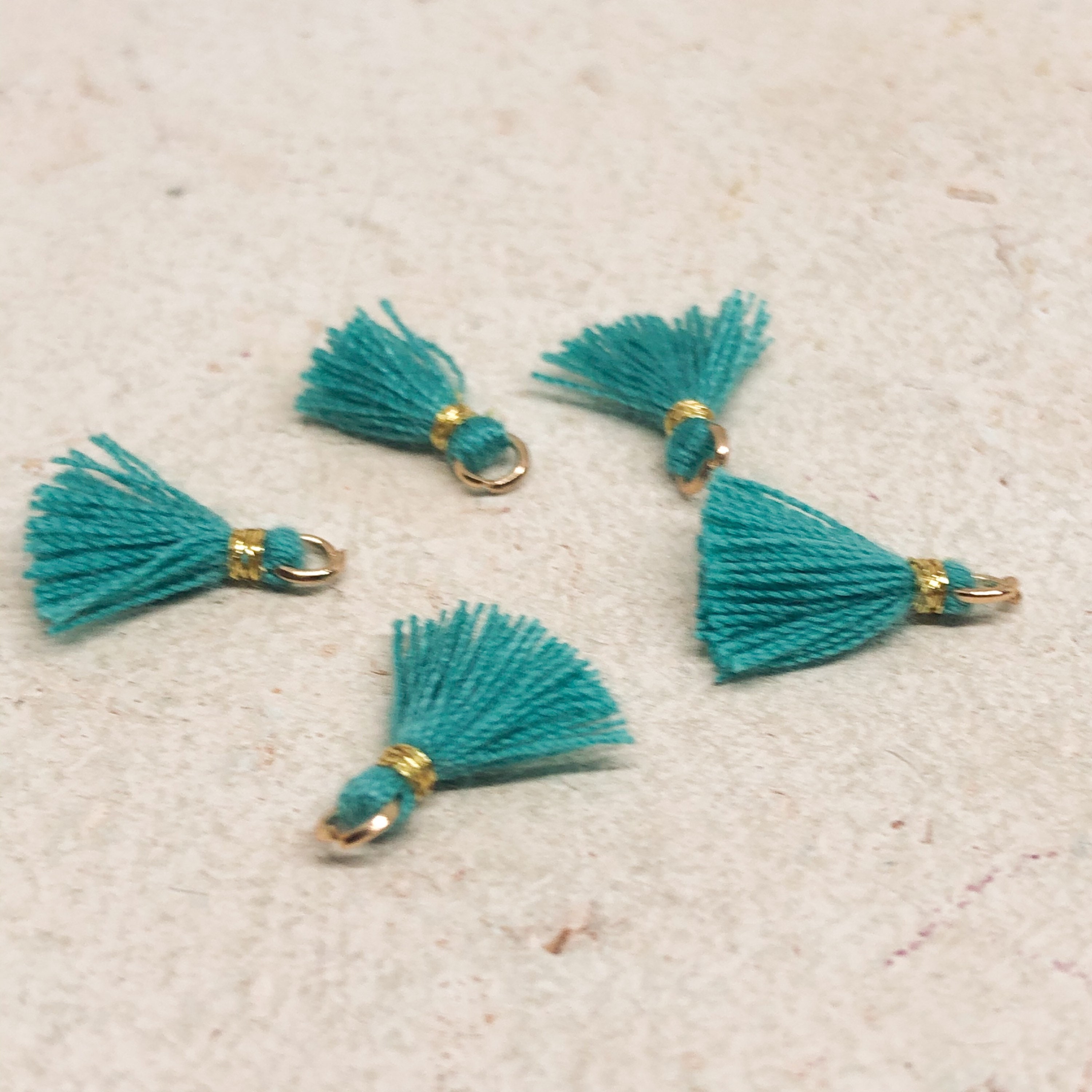 5 St. Quaste Kleine Quasten 1cm Quasten verschiedene - Etsy.de