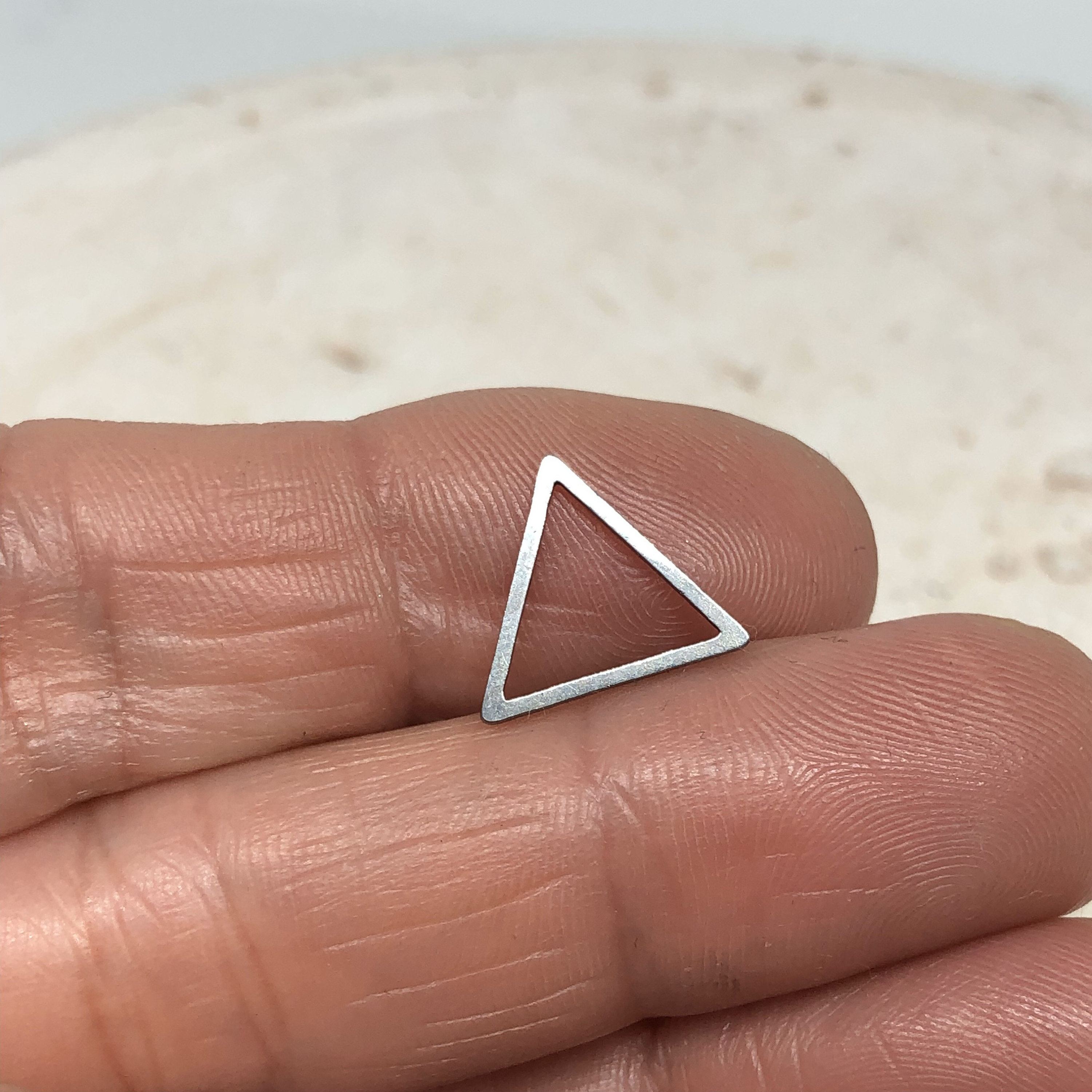 6 pcs stainless steel triangle connector triangle conector | Etsy