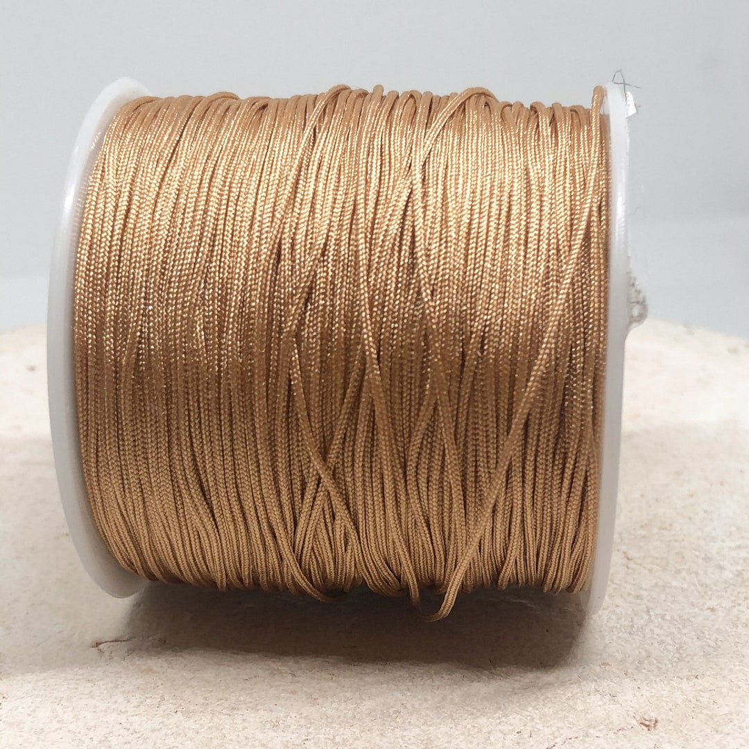 10 M Macrame Ribbon, Caramel Brown, 0.20 Euros/meter, Decorative Ribbon ...