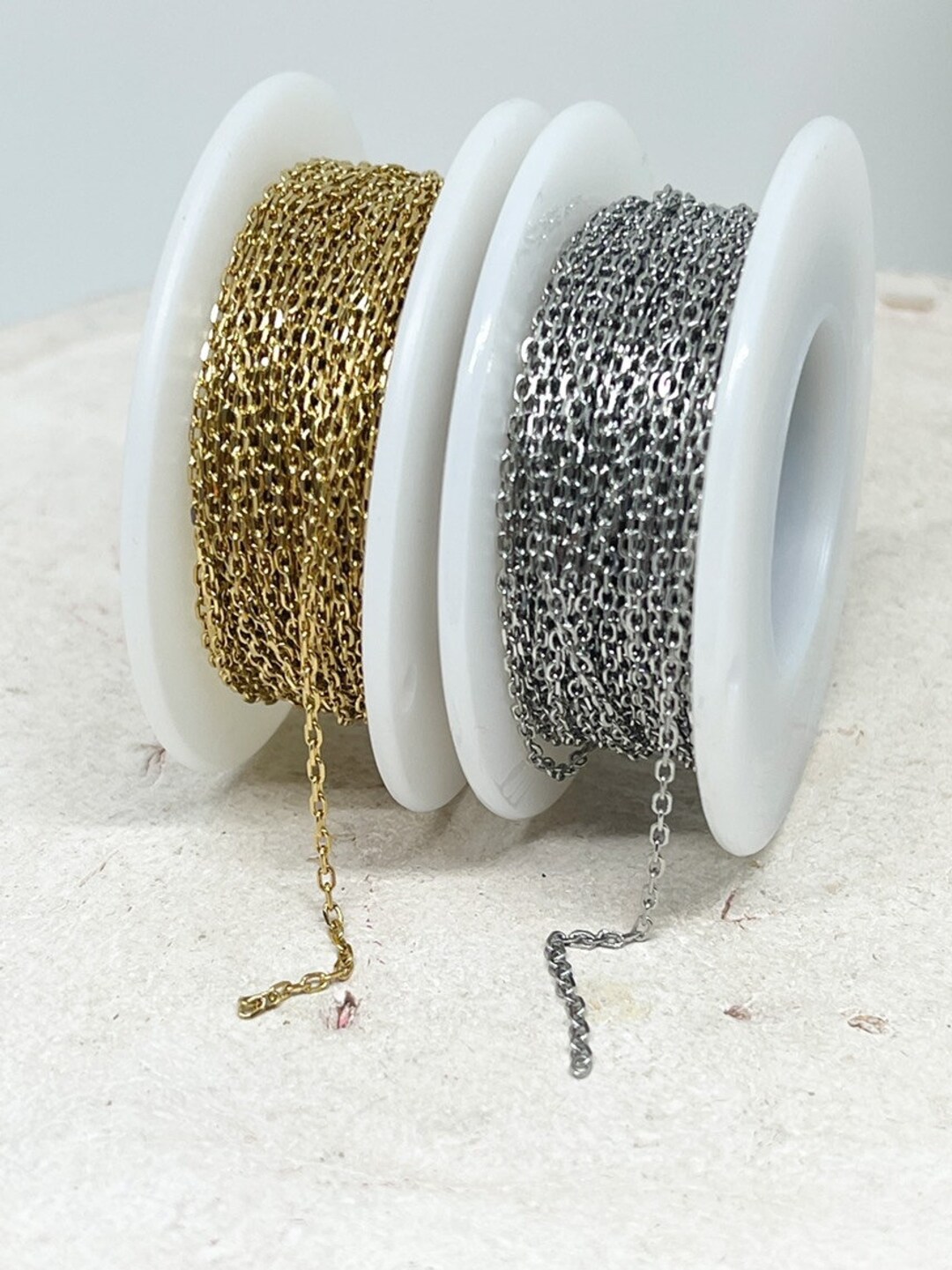 Stainless Steel Chain, 2 Mm X 1.5 Mm, One Meter Stainless Steel Chain ...