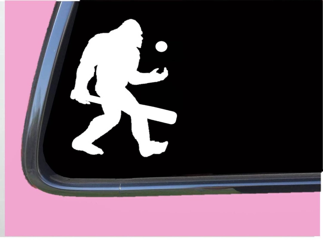 Bigfoot Baseball Sticker TP 753 Vinyl Decal Cleats Pitcher Catcher ...