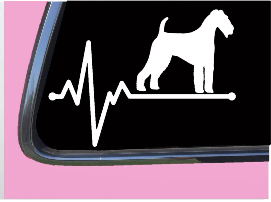 Airedale Lifeline TP 238 Vinyl Decal Sticker Dog Groomer Terrier - Etsy