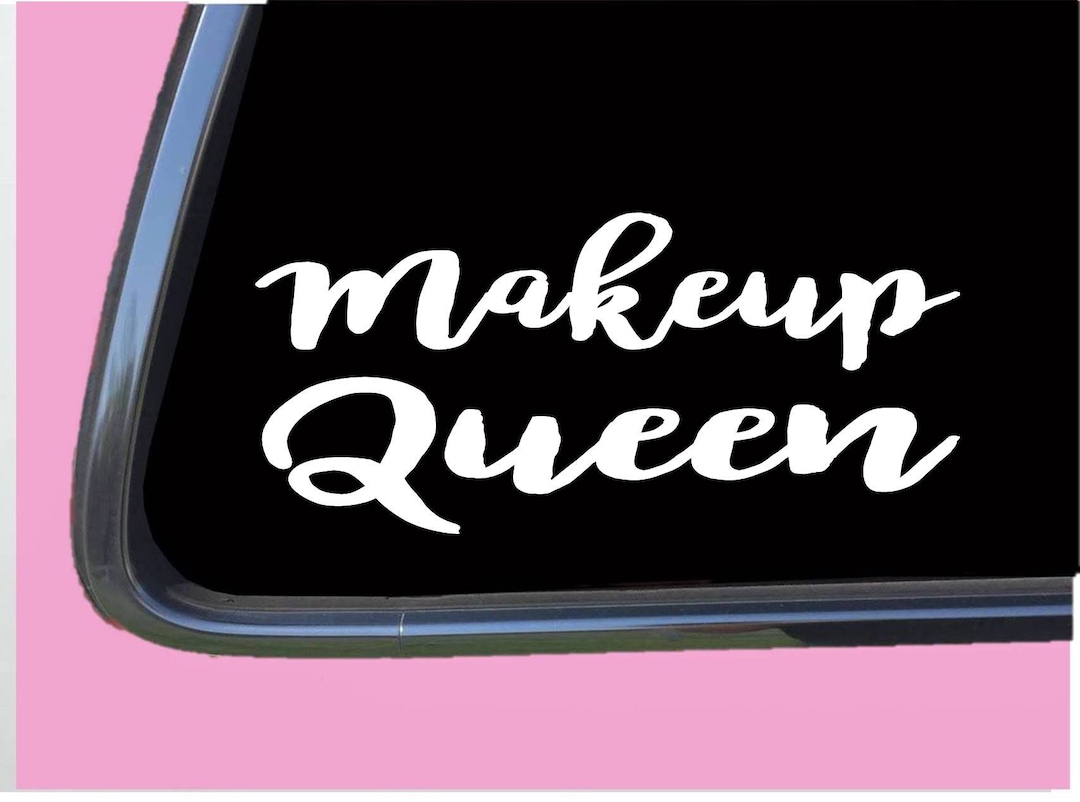 Makeup Queen TP 280 Sticker Decal Artist Lipstick Mascara Cosmetologist ...