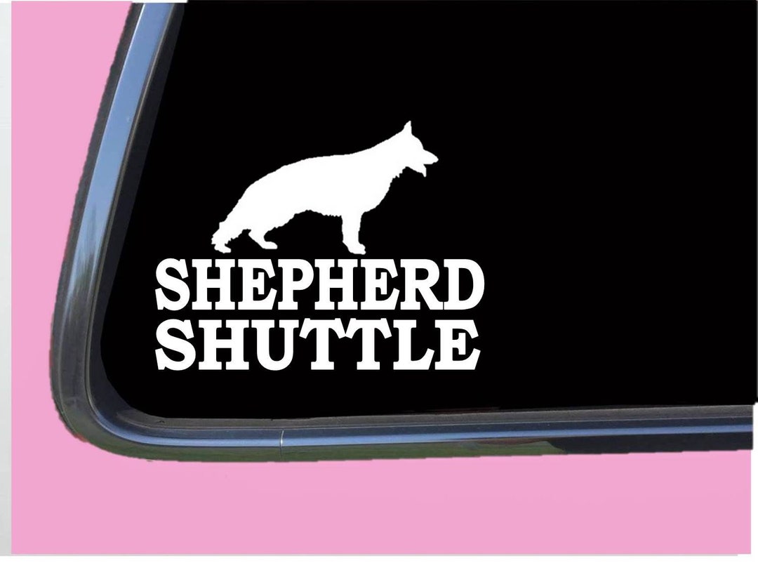 Shepherd Shuttle TP 381 Decal Sticker German Shepherd Schutzhund - Etsy