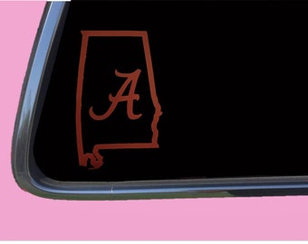 Alabama Crimson Tide 6 Premium Vinyl Decal Licensed NCAA - Etsy