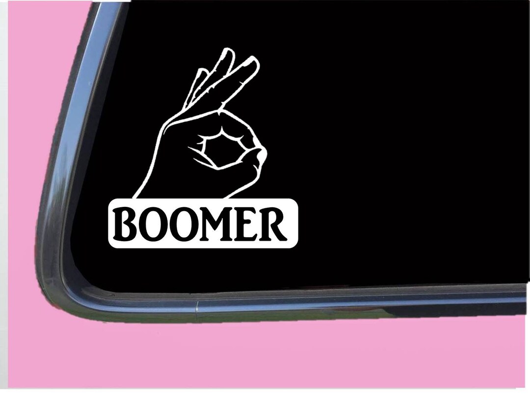 OK Boomer Decal Sticker TP 1185 Vinyl Gen Z Meme Baby - Ok Boomer ...