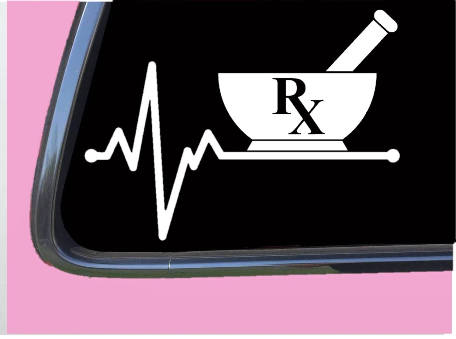 Mortar and Pestle Lifeline TP 213 Vinyl Decal Sticker Pharmacy - Etsy