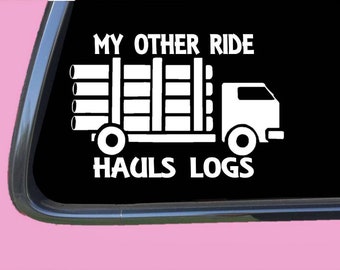 Logger's Crossbones Decal Sticker C710 Arborist Forestry Chainsaw Tree ...