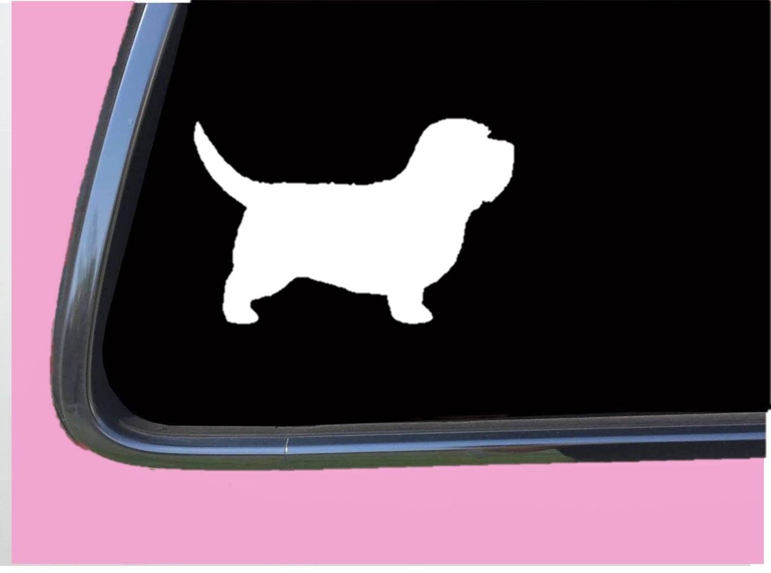 PBGV TP 570 Vinyl Decal Sticker Dog Breed Petit Basset Griffon Vendeen ...