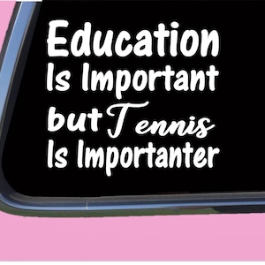 Tennis Important TP093 Vinyl Decal Sticker Racquet Balls - Etsy