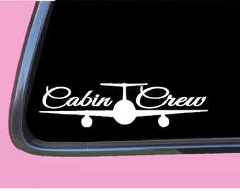 Cabin Crew Decal | Etsy