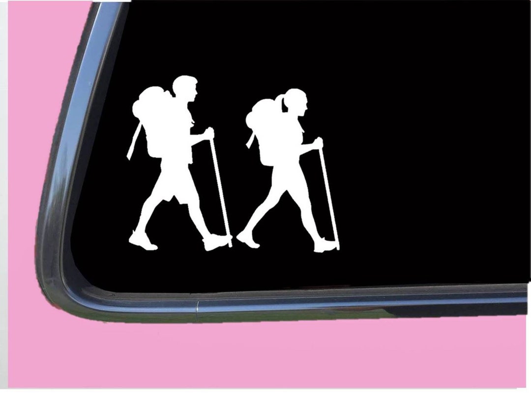 Hiking Family TP 612 Sticker Decal Appalachian Trail Stick Walking ...
