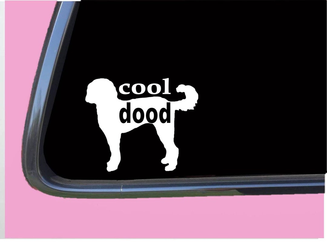 Cool Dood TP 620 Sticker Decal Labradoodle Doodle Goldendoodle Double ...