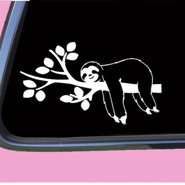 Sloth Sticker - Etsy