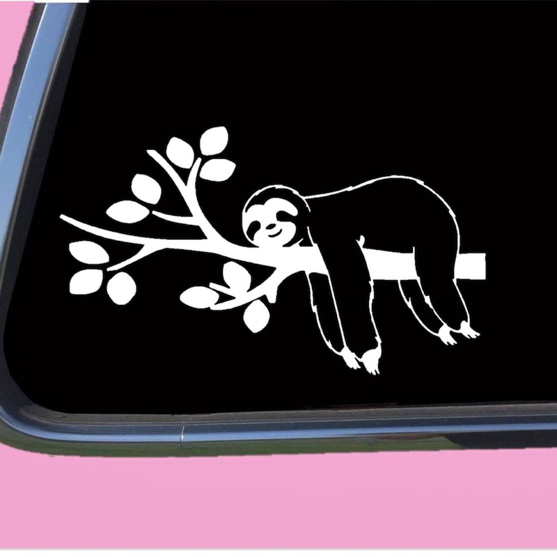Sloth Decals - Etsy