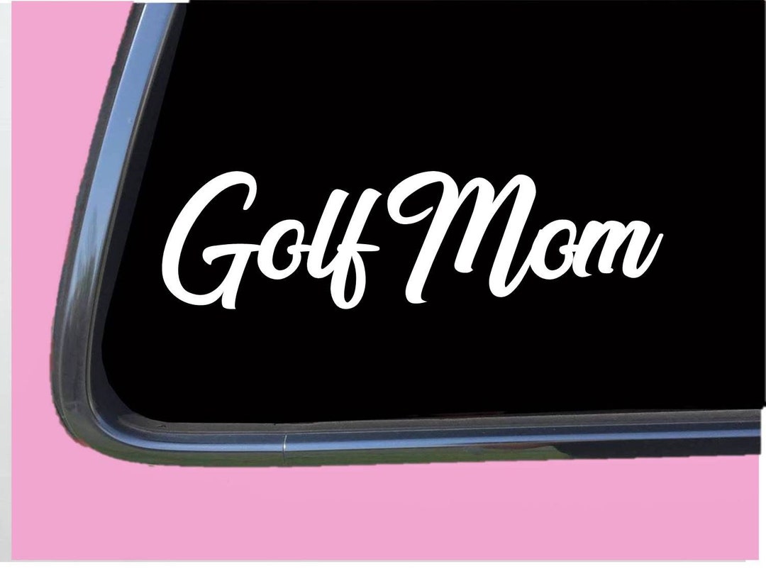 Golf Mom TP145 Vinyl Decal Sticker Golfer Putt Driver - Etsy
