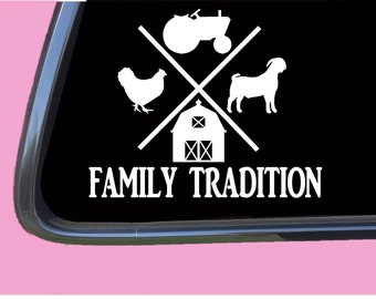 Tractor Decal Sticker - Etsy