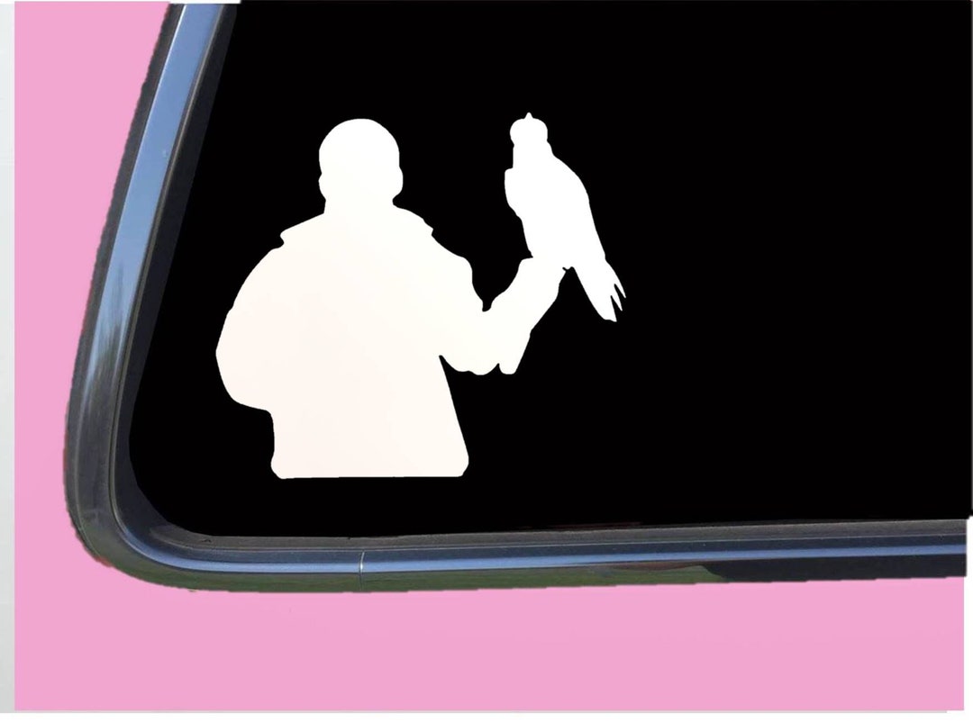 Falconry With Hood TP 625 Sticker Decal Gloves Hawk Birds of Prey Bells ...