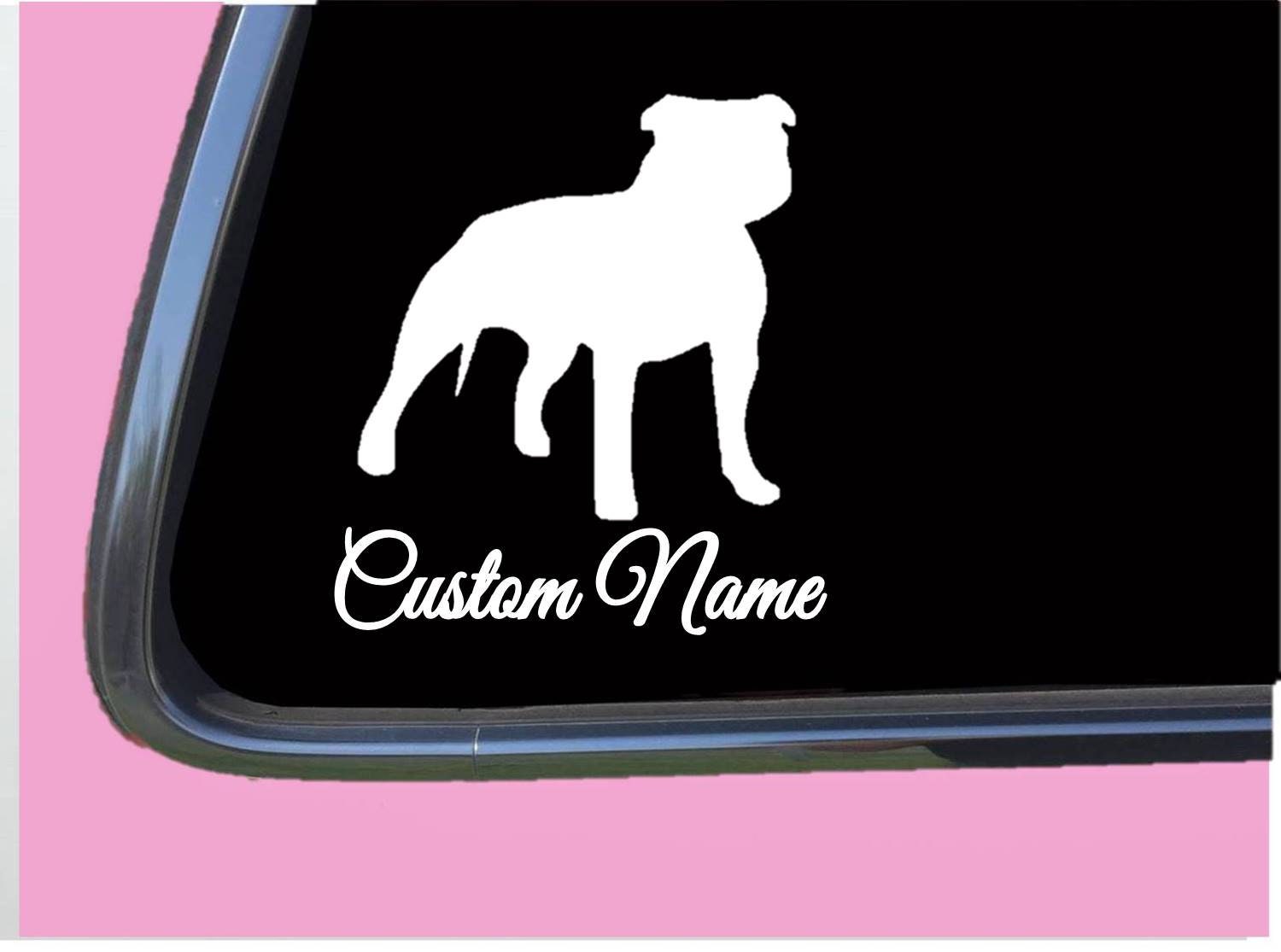 Custom Dog decal sticker CHOOSE BREED TP 1182 vinyl 6 | Etsy
