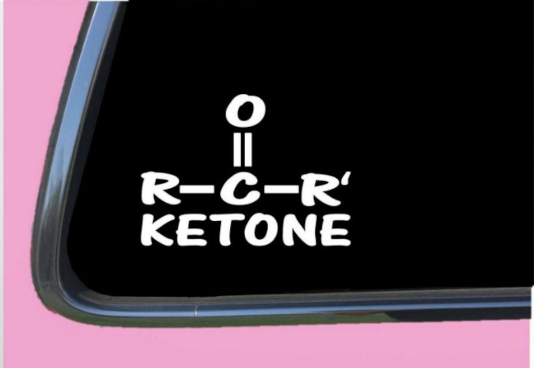 Ketone Symbol TP 838 Vinyl Decal Sticker Keto Ketosis Strips Recipe - Etsy