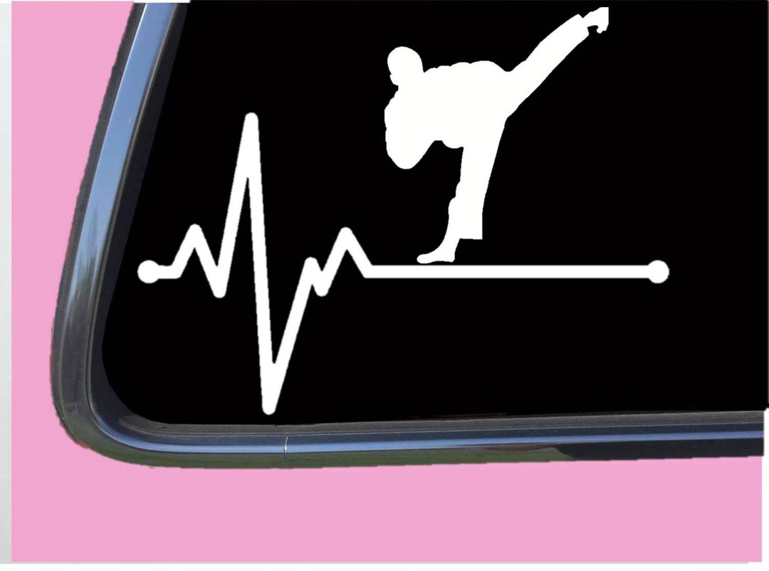 Karate Lifeline TP 242 Vinyl Decal Sticker Dojo Black Belt Uniform - Etsy