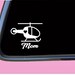 Helicopter Mom Lil Heart Sticker Decal TP 794 Decal Momma - Etsy