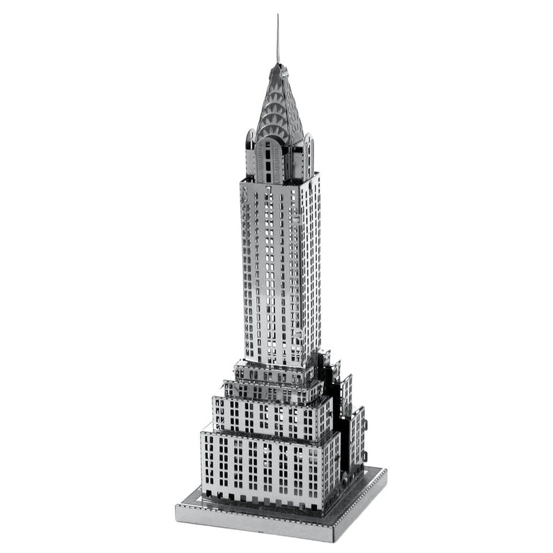 Landmarks Chrysler Building Craft Metal Model Kit 3d Puzzle Gadget ...