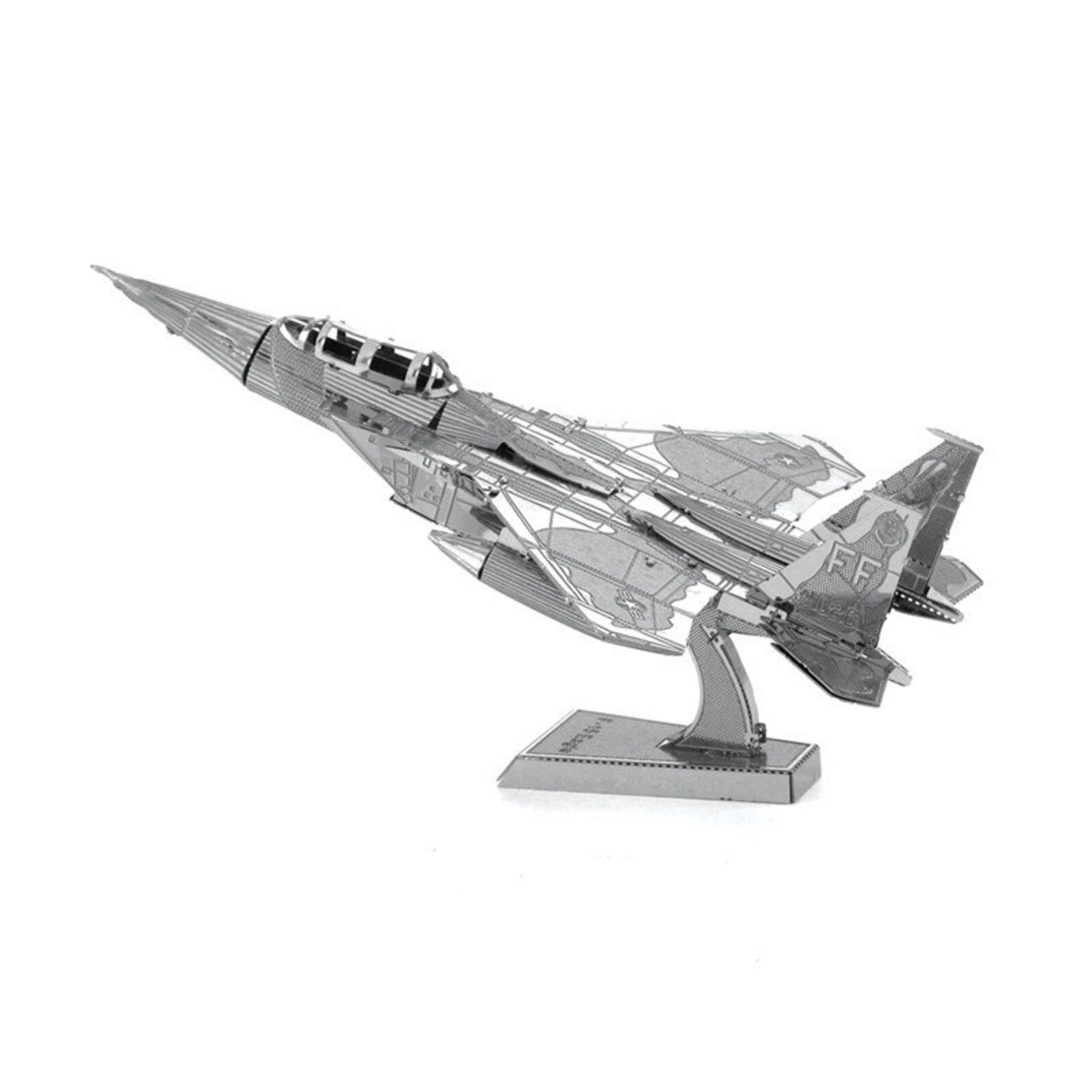 Military Aeroplane F15 Jet Fighter Craft Metal Model Kit 3d - Etsy UK