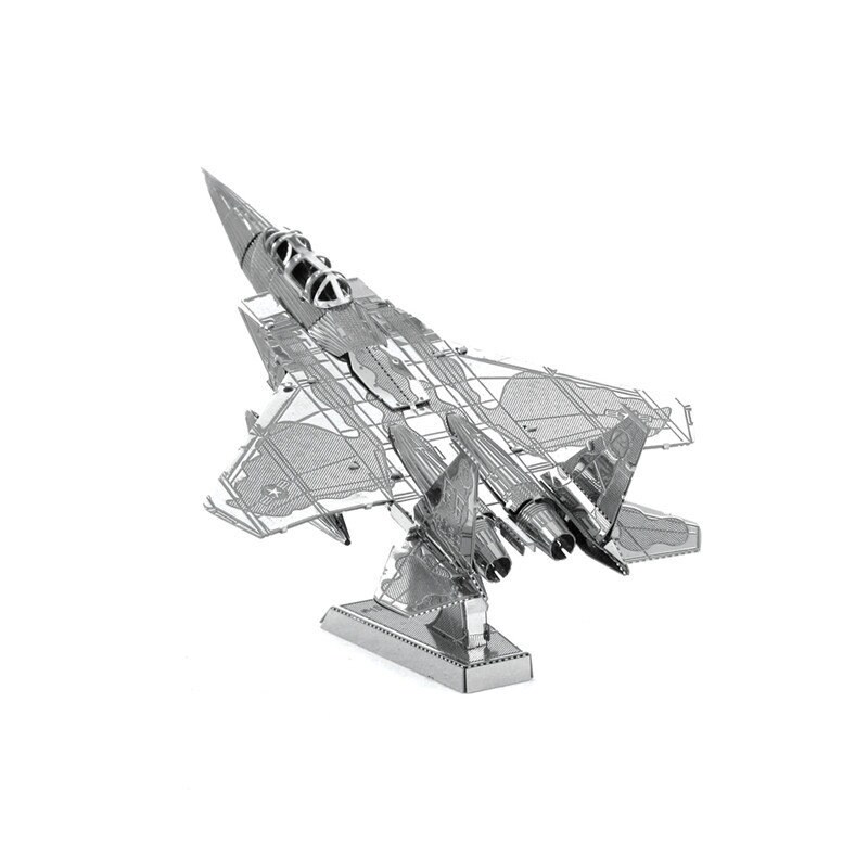 Military Aeroplane F15 Jet Fighter Craft Metal Model Kit 3d - Etsy UK
