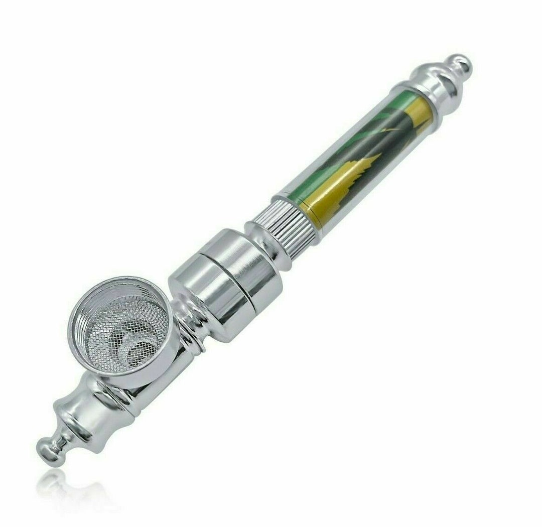 Metal 7 PIECE 5" LONG Smoke Tobacco Pipe Smoking Christmas Birthday ...