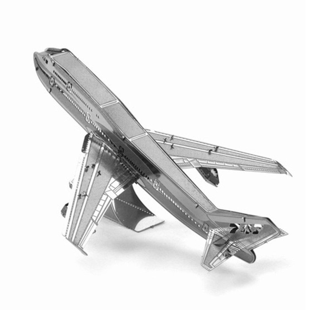 Boeing 747 Aeroplane Plane Craft Metal Model Kit 3d Puzzle Gadget ...