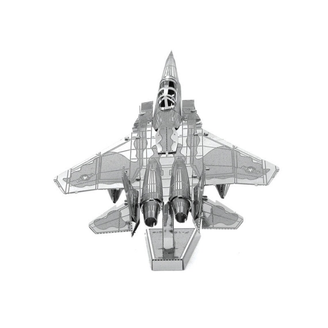 Military Aeroplane F15 Jet Fighter Craft Metal Model Kit 3d - Etsy UK