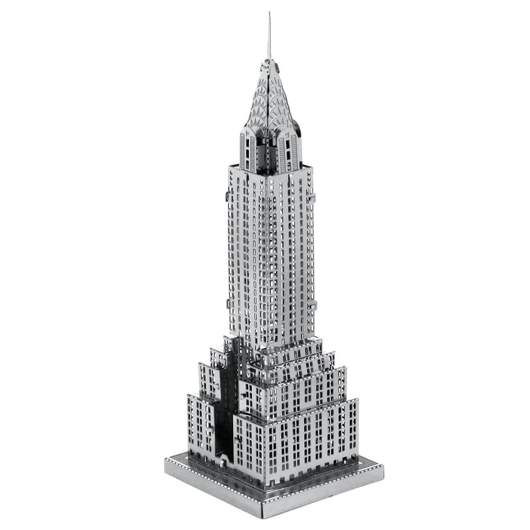 Landmarks Chrysler Building Craft Metal Model Kit 3d Puzzle Gadget ...