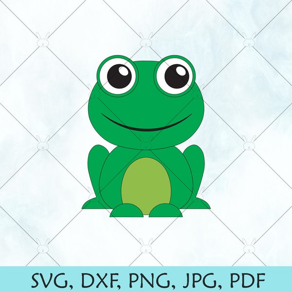 Frog Svg - Etsy