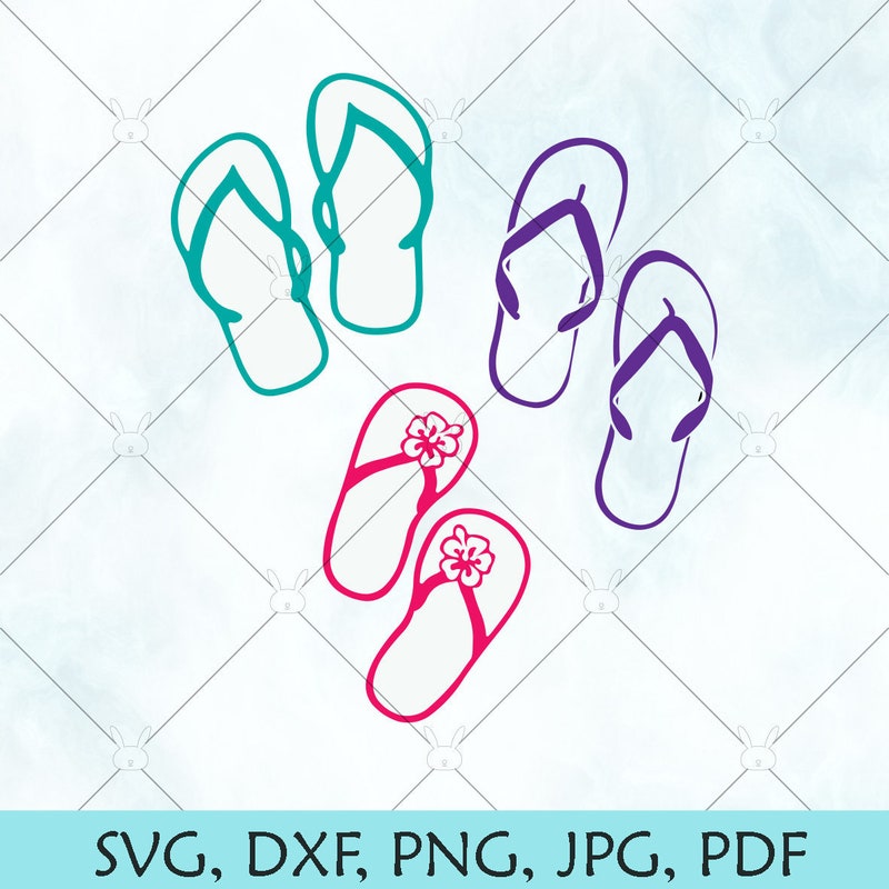 Flip Flop Svg - Etsy