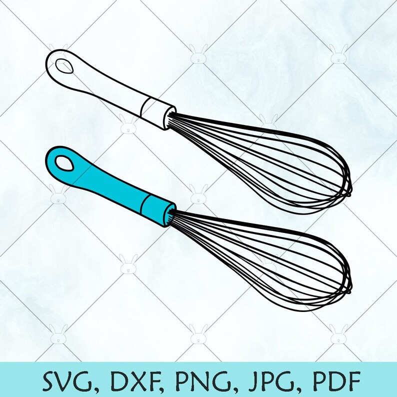 Whisk SVG / Baking SVG / Kitchen Beater Svg PNG / Silhouette / - Etsy ...