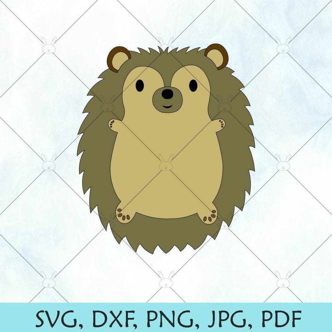 Hedgehog SVG / Baby Hedgehog SVG / Hedgehog Silhouette / Hedgehog ...