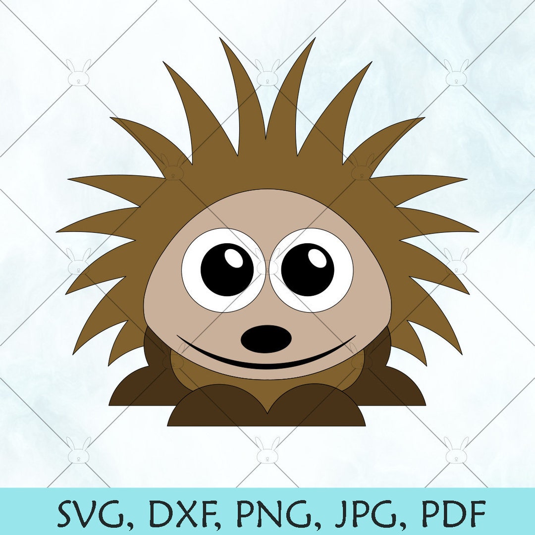 Hedgehog SVG / Hedgehog SVG / Hedgehog Silhouette / Hedgehog Vector ...