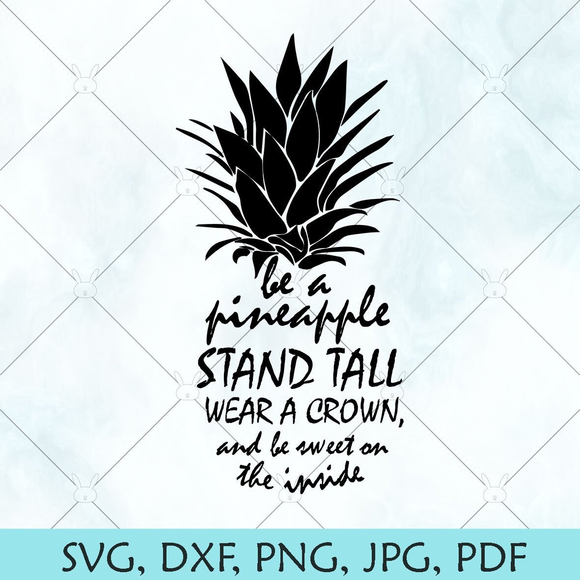 Pineapple Crown SVG / Pineapple cut file / Wear a crown | Etsy