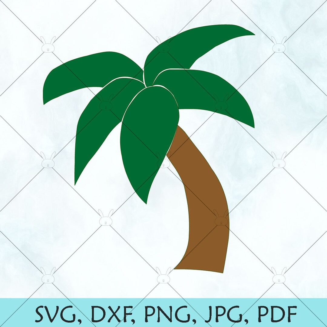 Palm Tree SVG / Palm SVG / Palm Tree Silhouette / Palm Tree Vector ...