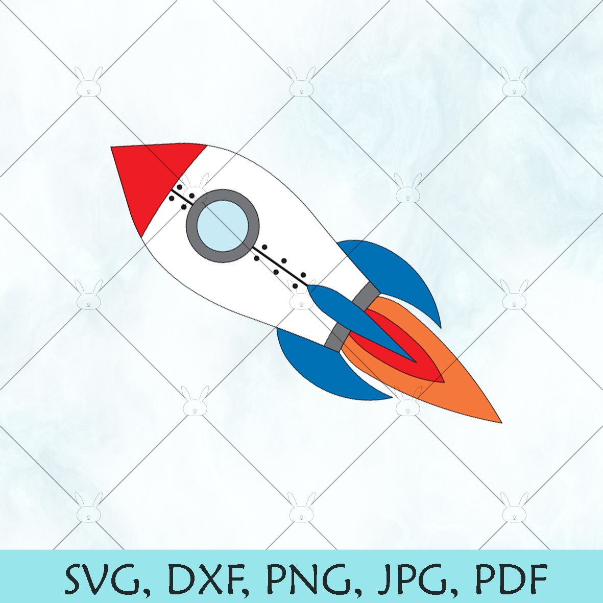 Rocket Ship Silhouette Png