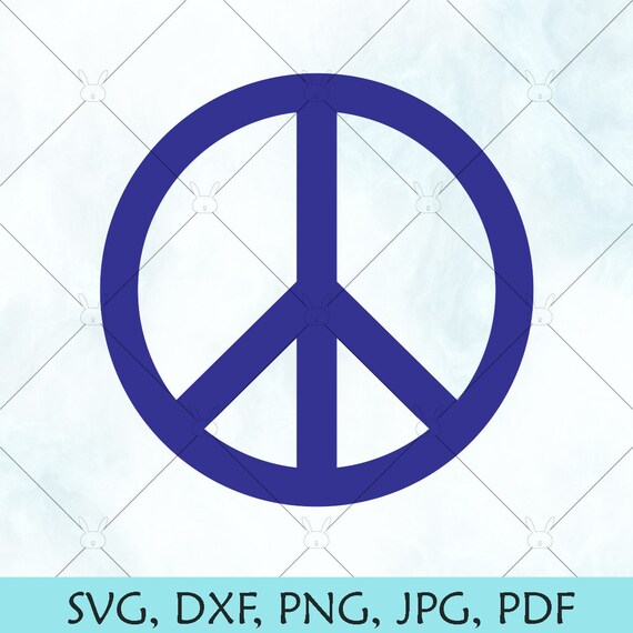 Peace Sign SVG / Peace SVG / Peace Sign Silhouette / Peace | Etsy