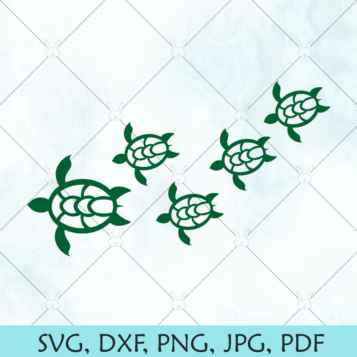 Sea Turtles SVG / Sea Turtle Family SVG / Sea Turtle Design - Etsy