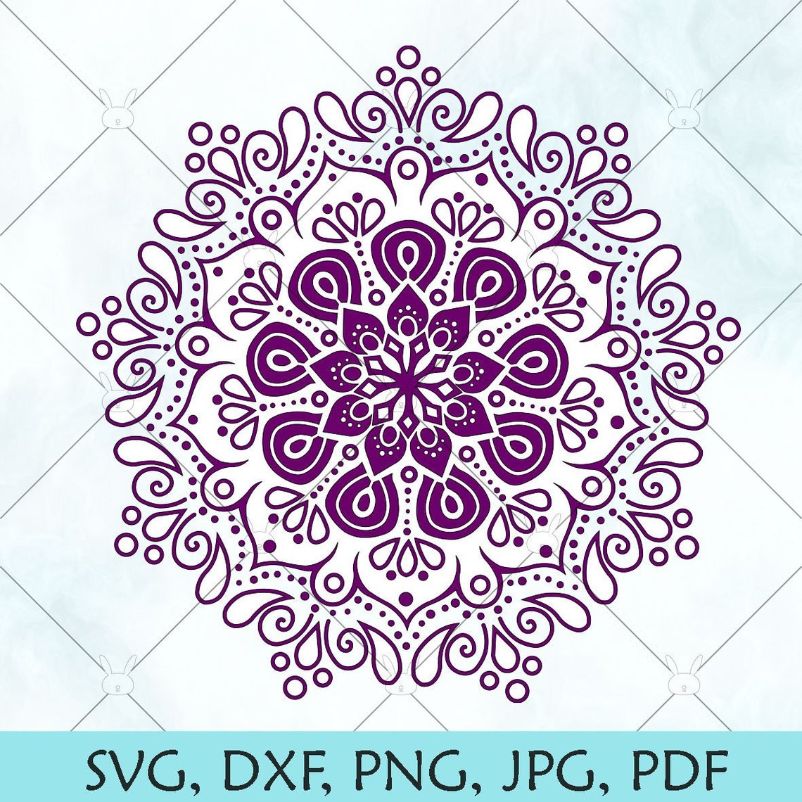 Mandala SVG / Mandala Cut File /mandala Silhouette / Mandala - Etsy