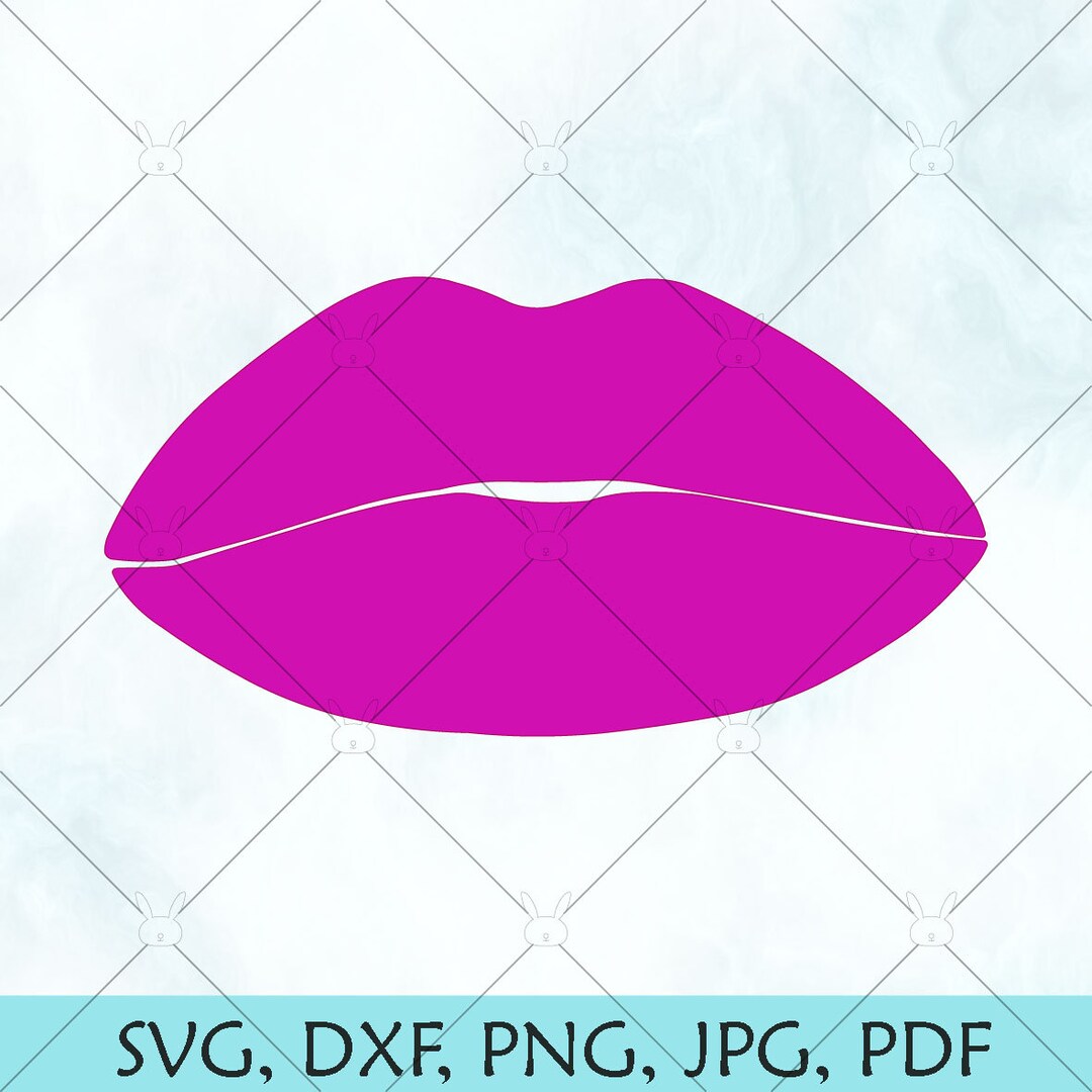Lips SVG / Kiss SVG / Xoxo SVG / Lipstick Vector / Cricut Silhouette ...