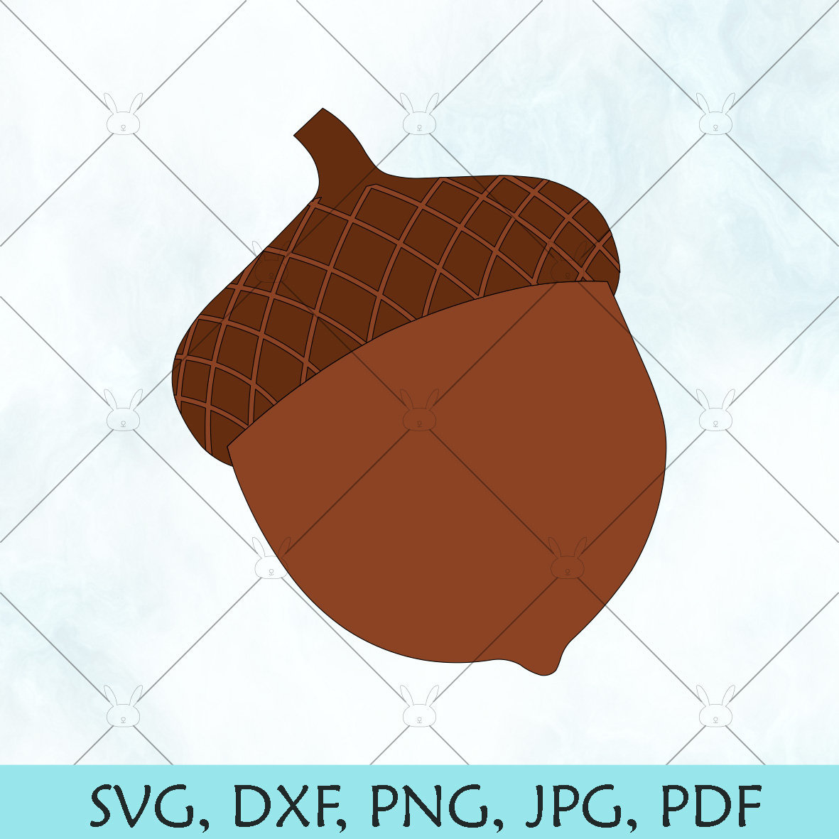 Acorn SVG / Fall Acorn SVG / Autumn Acorn outline SVG / | Etsy